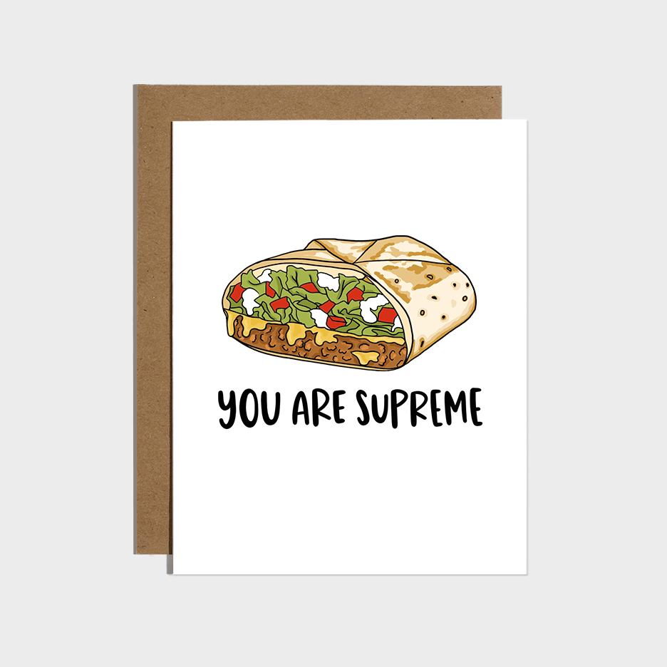 You are Supreme Love Card – Paper Luxe