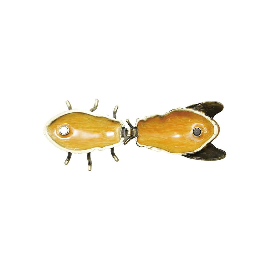 Enameled Bee Shaped Trinket Box with Jewels – Paper Luxe