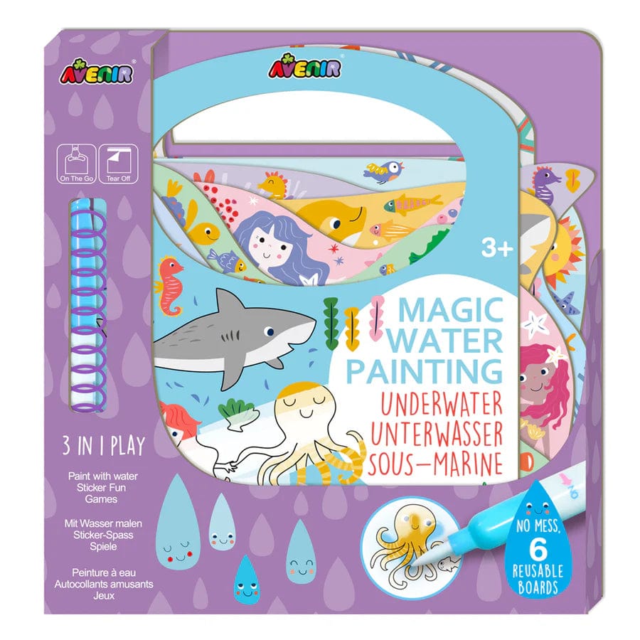 Magic Water Painting Book - Under Water | Avenir – Paper Luxe