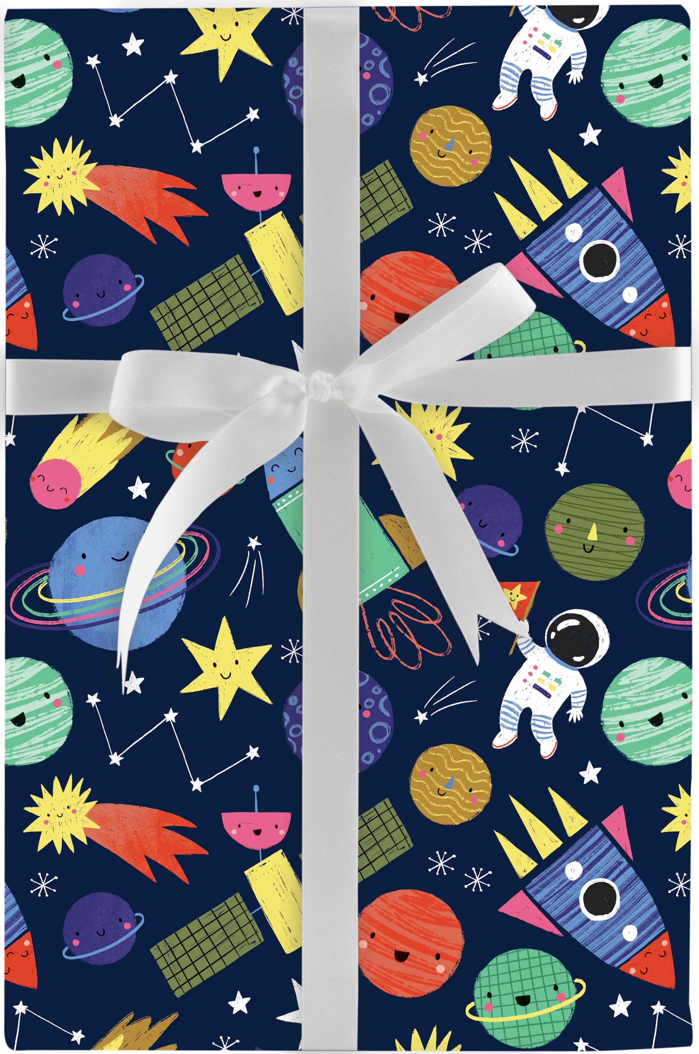 Stellar Space Party Wrapping Paper Roll – Paper Luxe