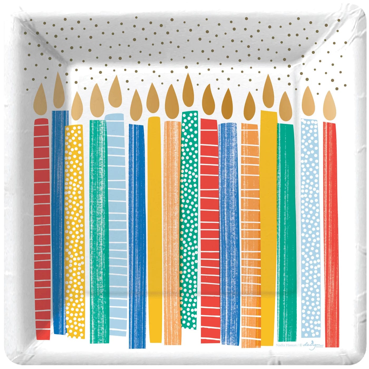 Birthday Blowout Paper Dinner Plates – Paper Luxe