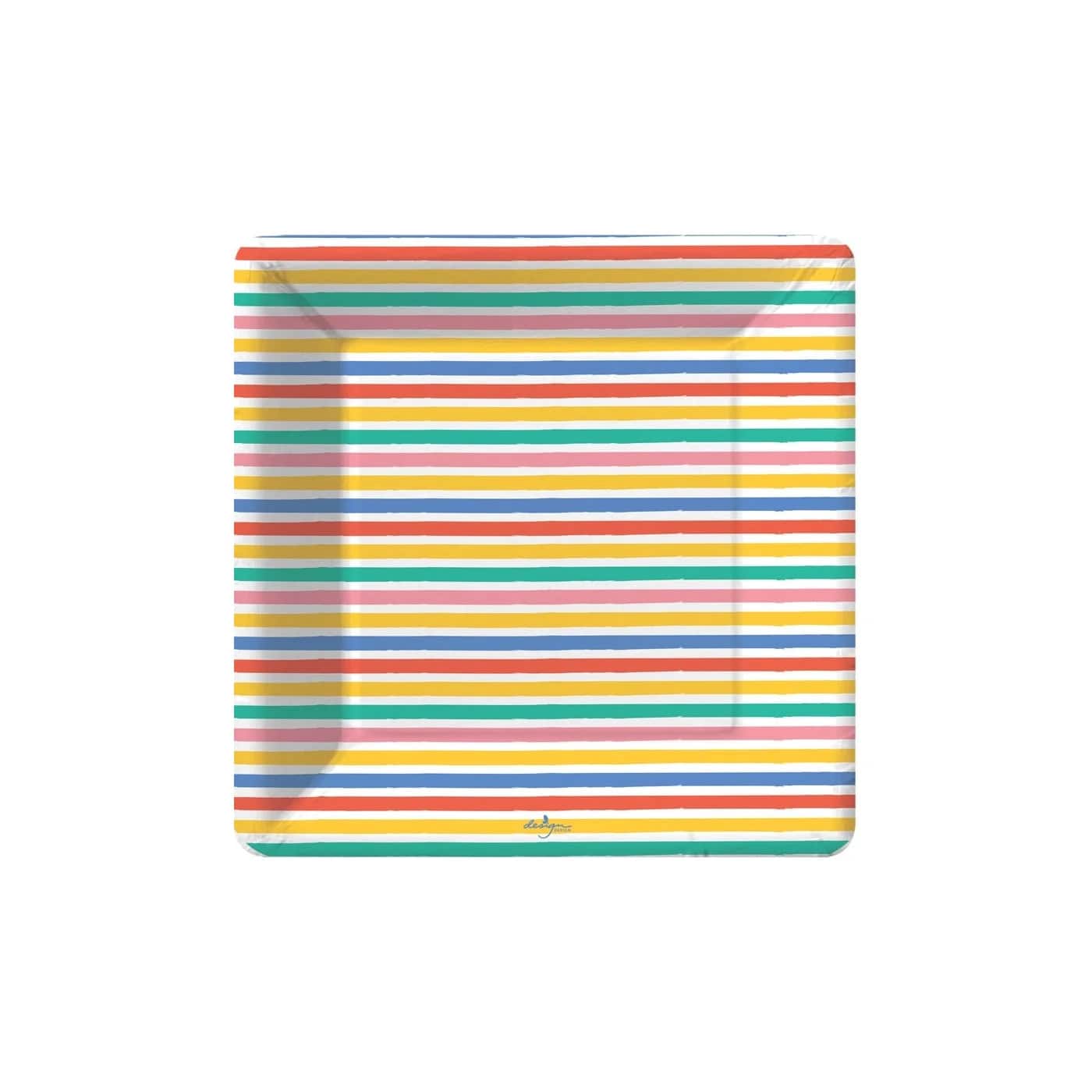 Pour Taste Stripes Dinner Plate – Paper Luxe