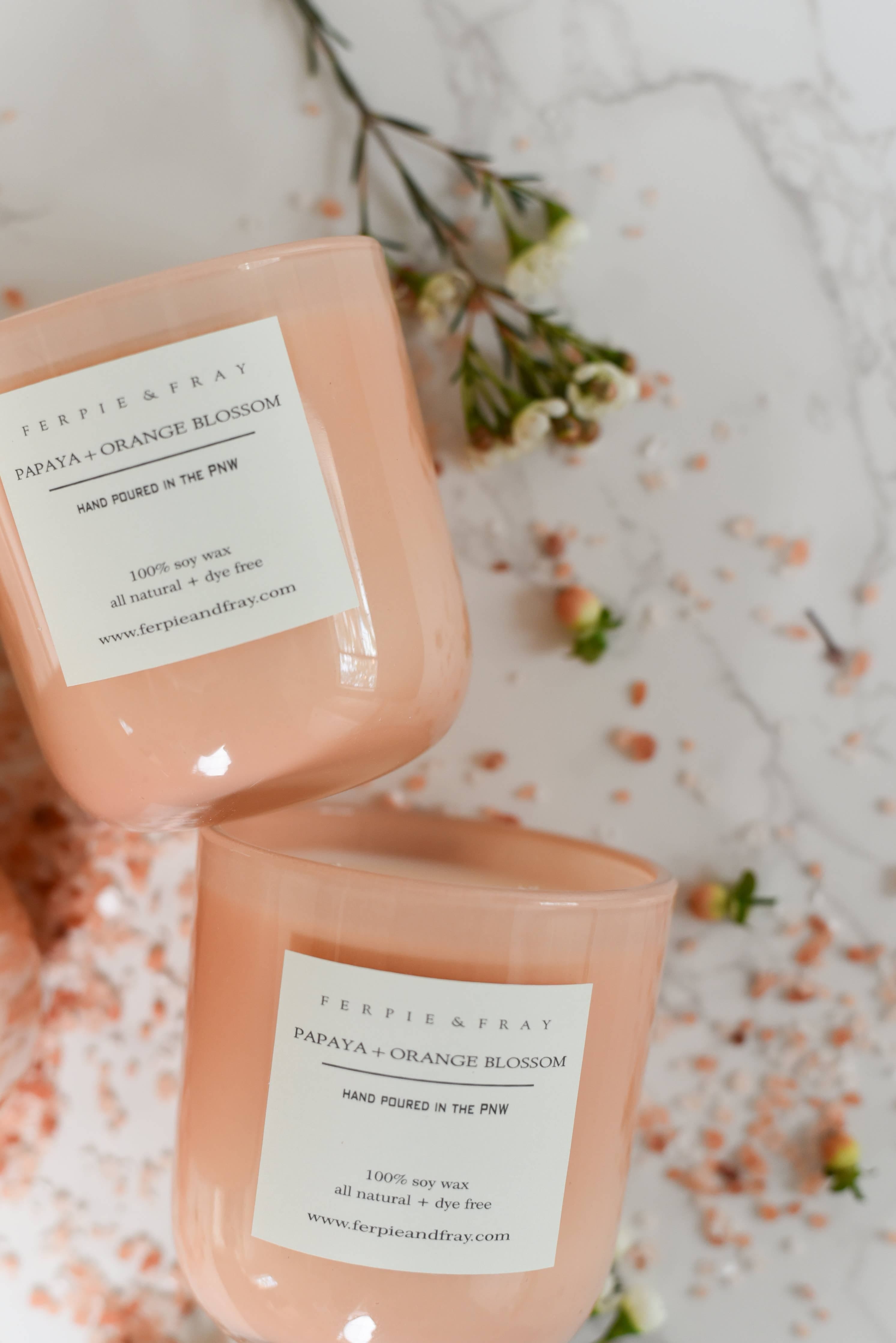 Papaya + Orange Blossom – Paper Luxe