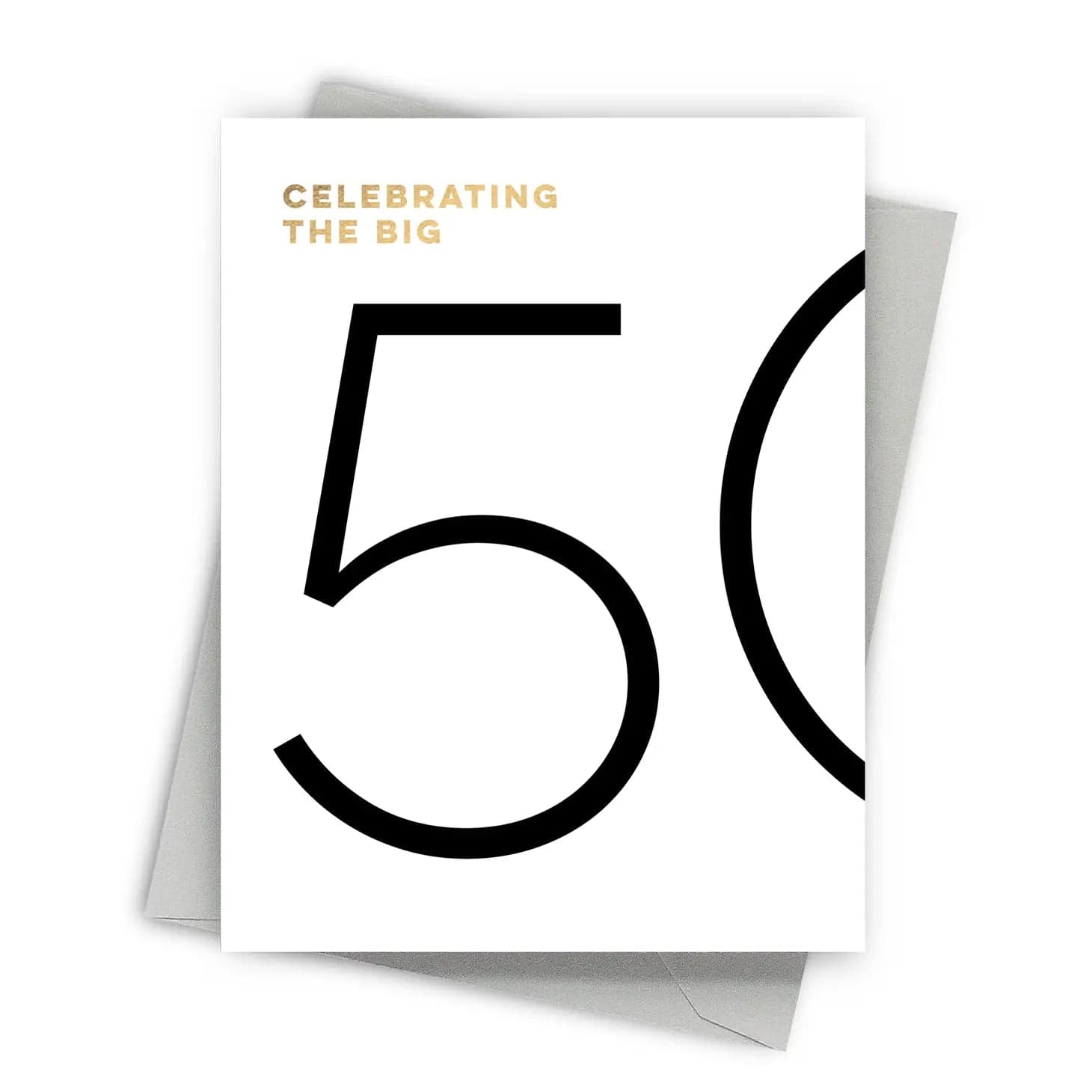 The Big 50 Card – Paper Luxe