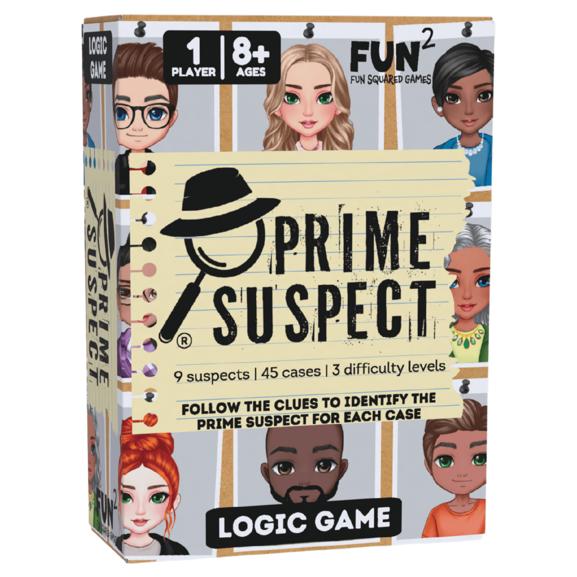 Prime Suspect Solo | Fun Squared Games – Paper Luxe