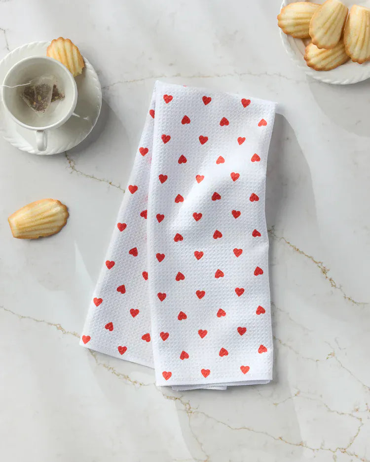 Baby Hearts Tea Towel – Paper Luxe
