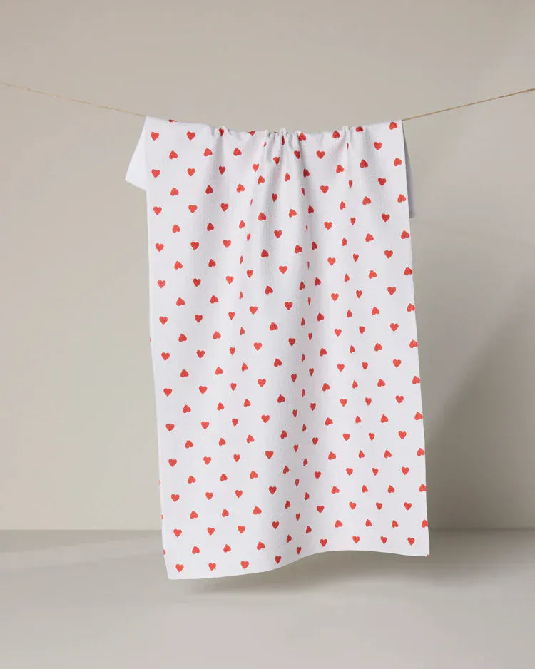 Baby Hearts Tea Towel – Paper Luxe
