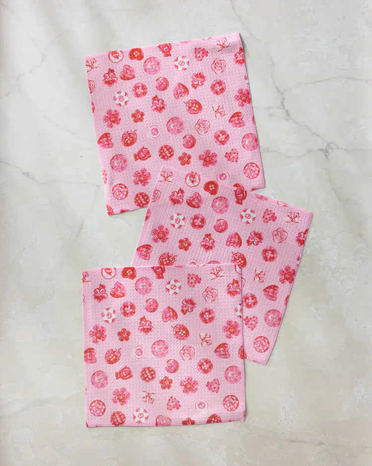 Collecting Buttons Dishcloth Set – Paper Luxe
