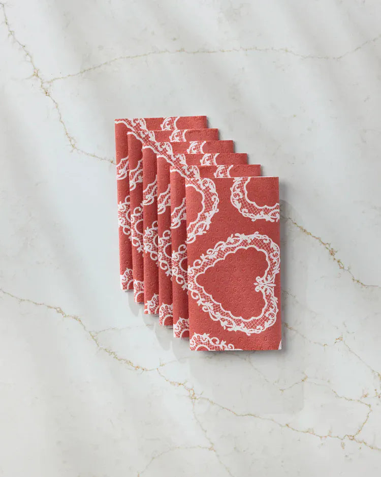 Not Paper Towels - Soft Heart Scarlet – Paper Luxe
