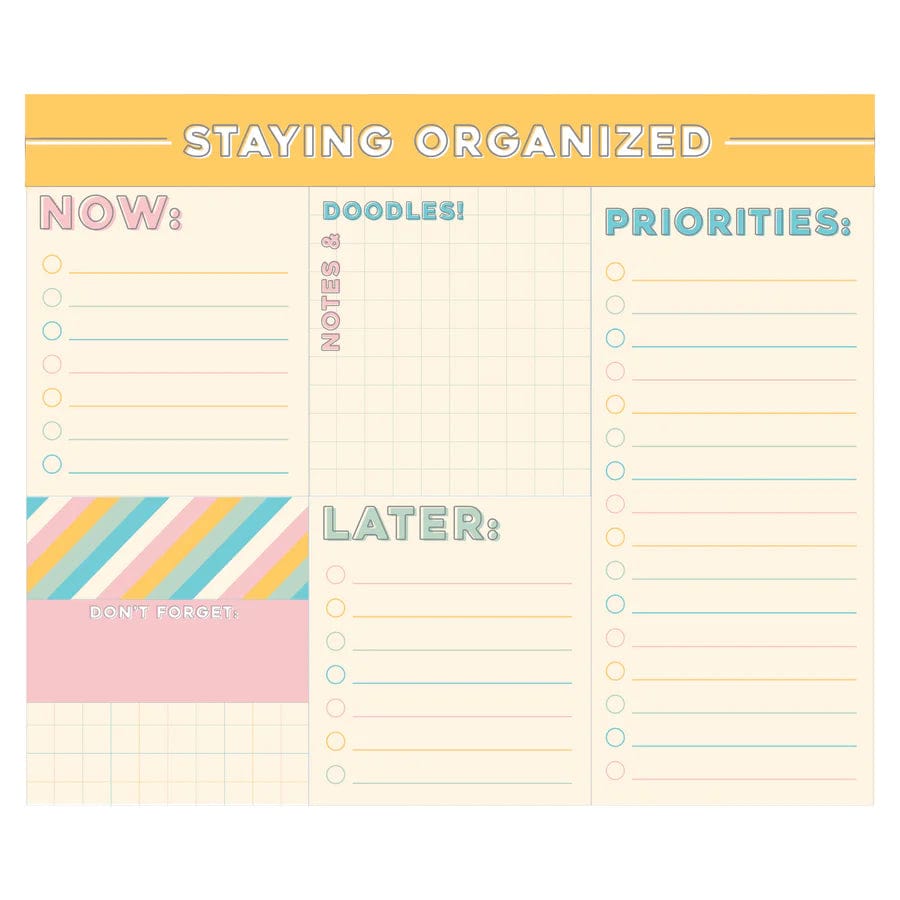 Colorful Cream Sticky Notes Set – Paper Luxe
