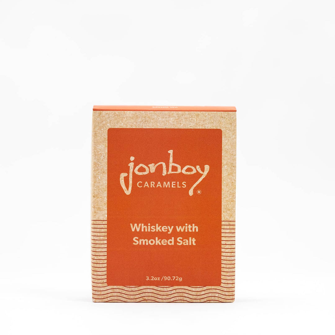 Whiskey with Smoked Salt Caramels - 3.2 oz Box – Paper Luxe