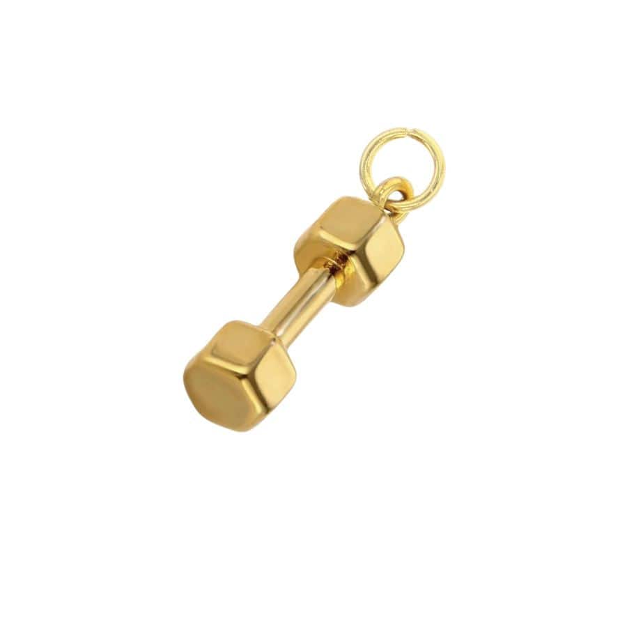 Dumbbell Charm – Paper Luxe
