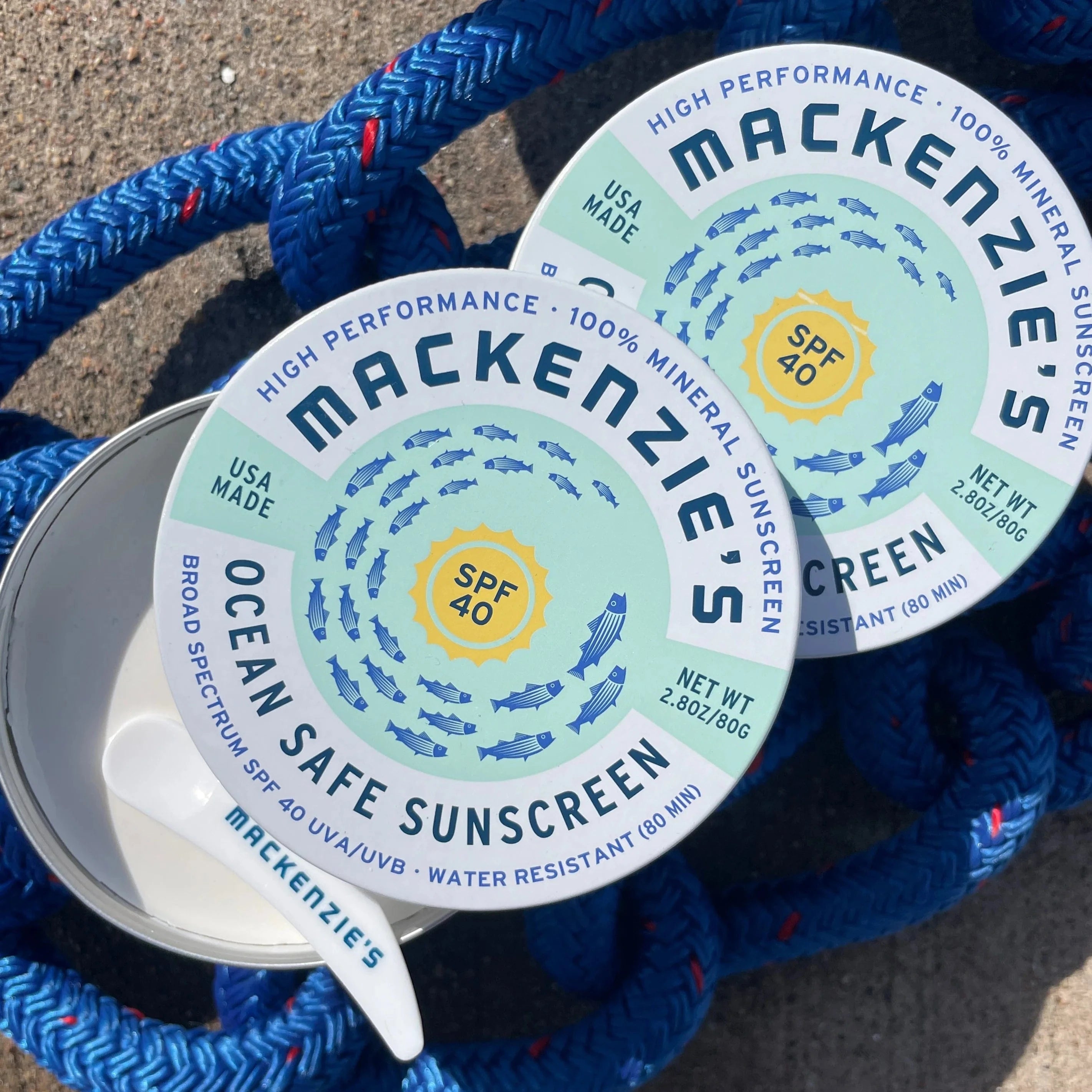 SPF 40 Ocean Safe Sunscreen Tin – Paper Luxe