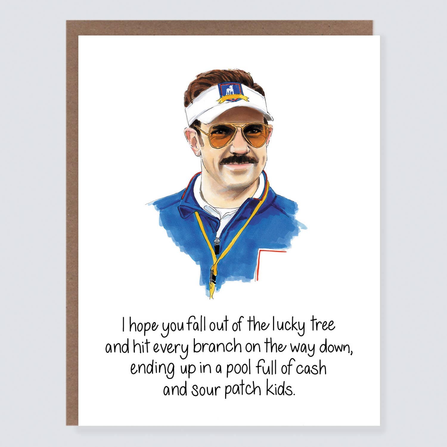 Lasso Lucky Tree Card – Paper Luxe