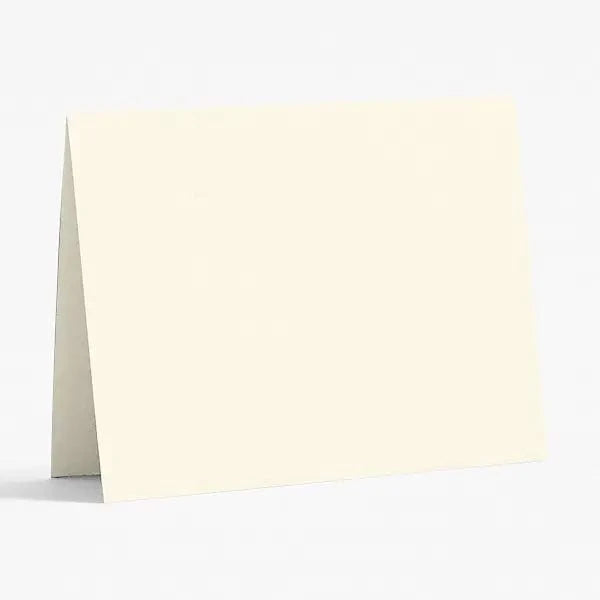 Luxe White A2 Folded Note Card - Pack of 10 – Paper Luxe