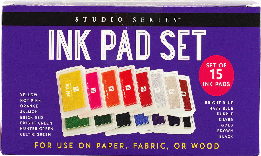 Studio Series Ink Pad Set – Paper Luxe