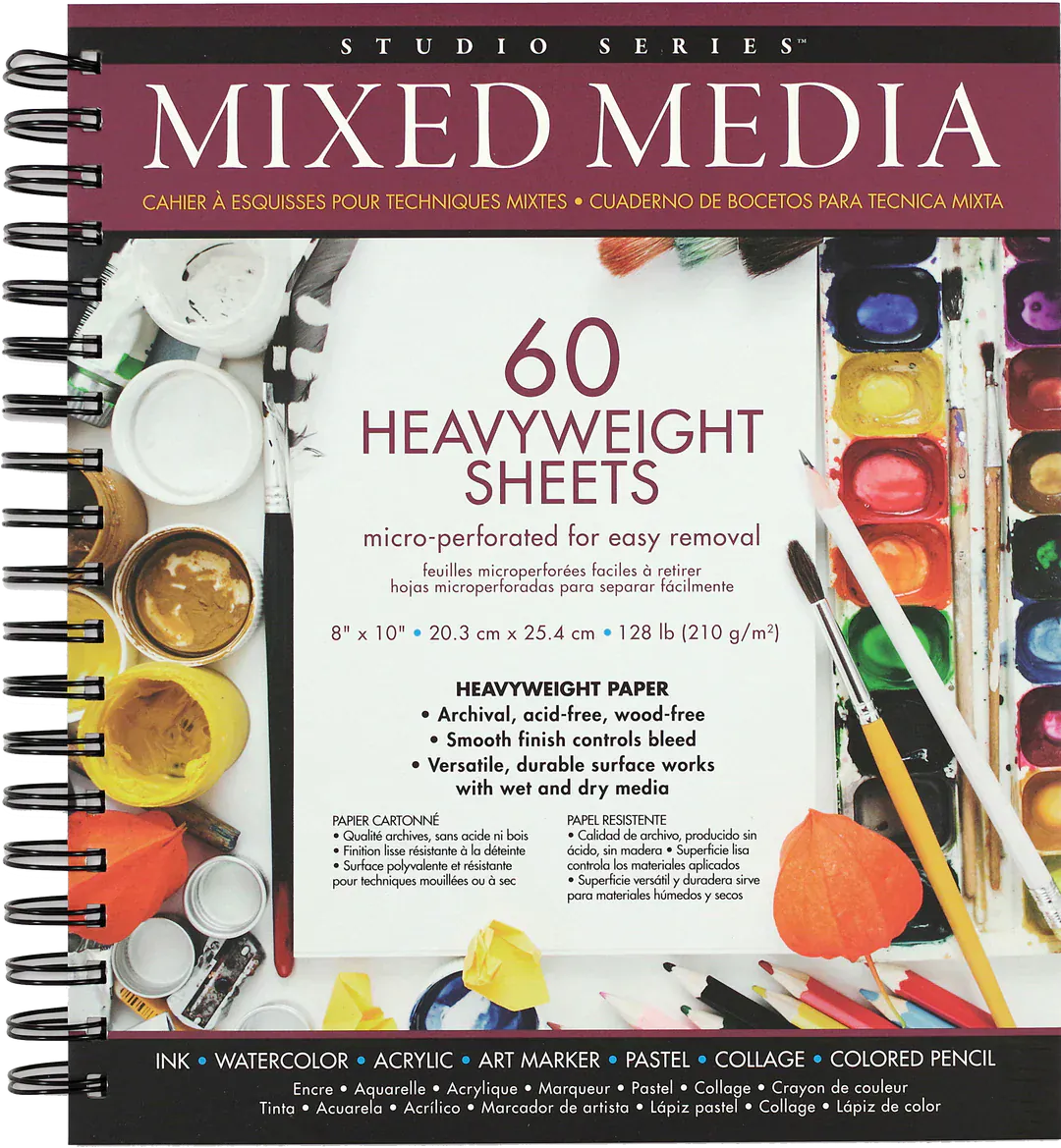 Studio Series Mixed Media Pad – Paper Luxe