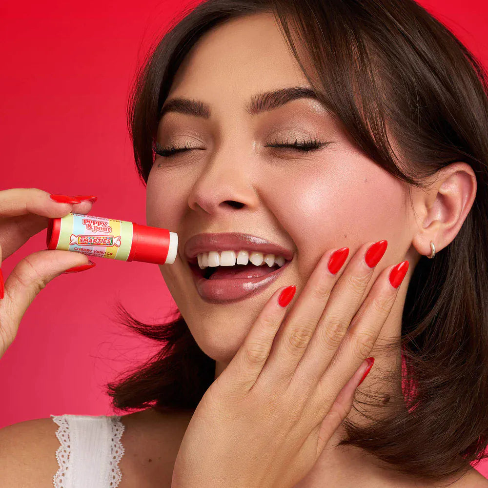 Smarties™ Cherry Vanilla Lip Balm – Paper Luxe