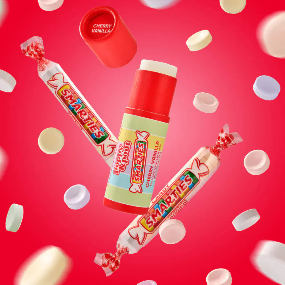 Smarties™ Cherry Vanilla Lip Balm – Paper Luxe