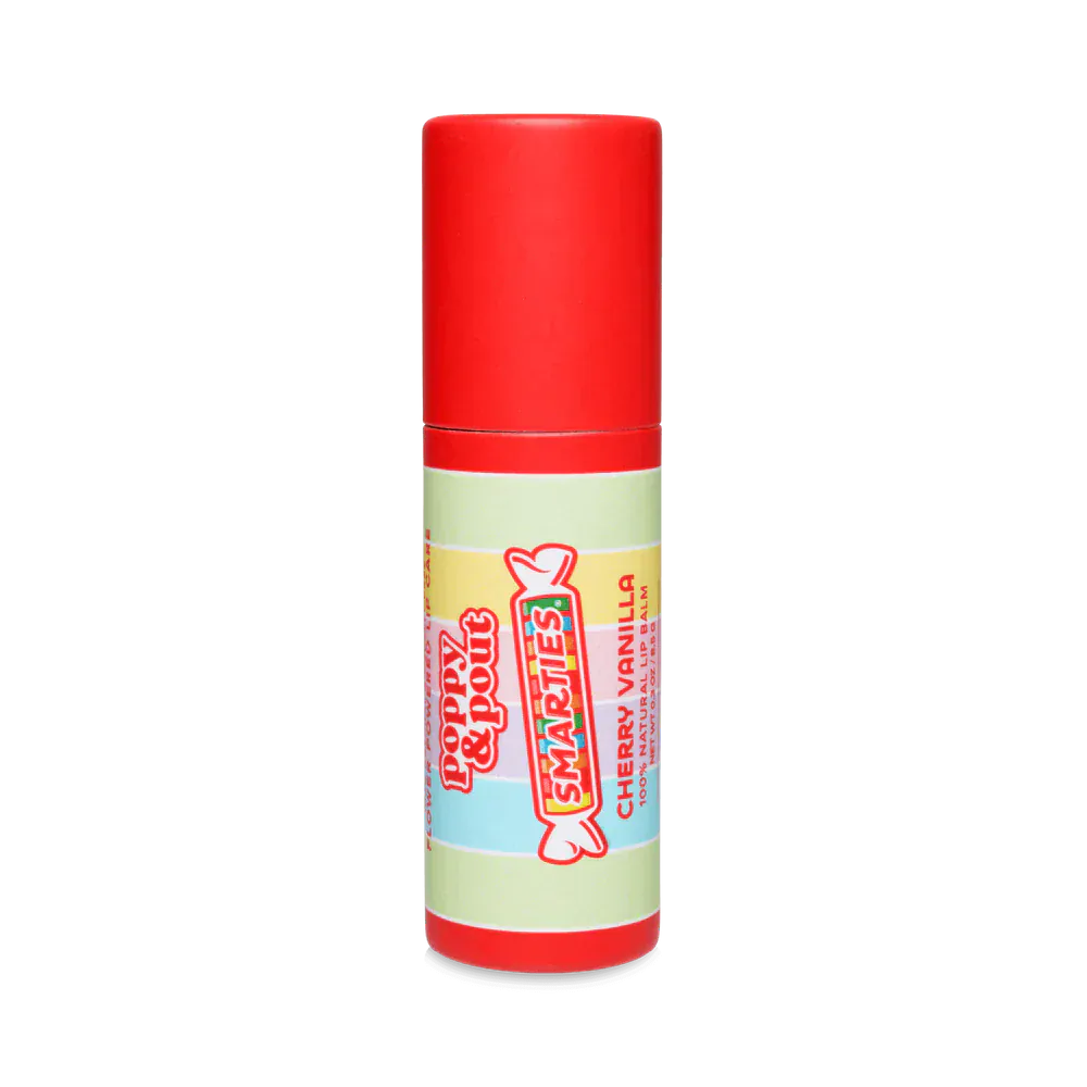 Smarties™ Cherry Vanilla Lip Balm – Paper Luxe