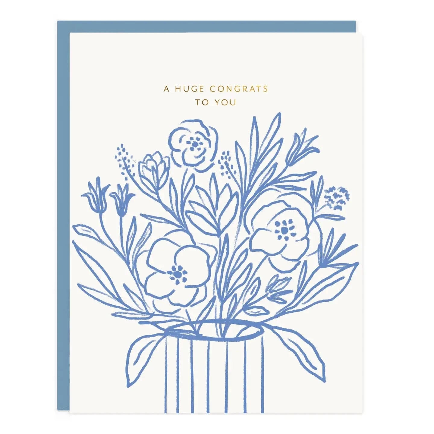 Congrats Bouquet Card – Paper Luxe