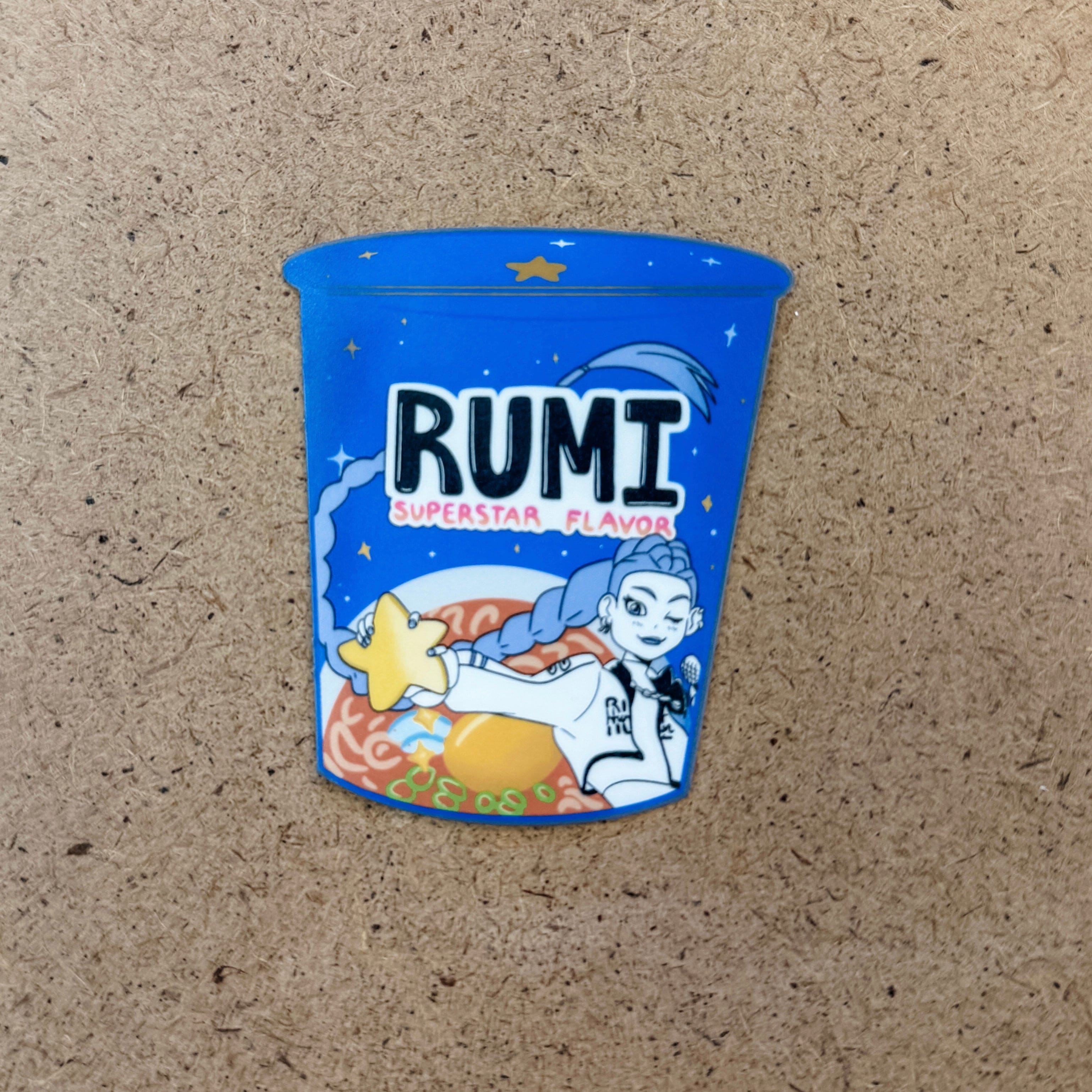 Kpop Rumi Ramen Cup Sticker – Paper Luxe