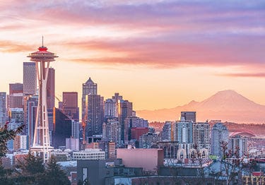 First Light, Seattle Card – Paper Luxe