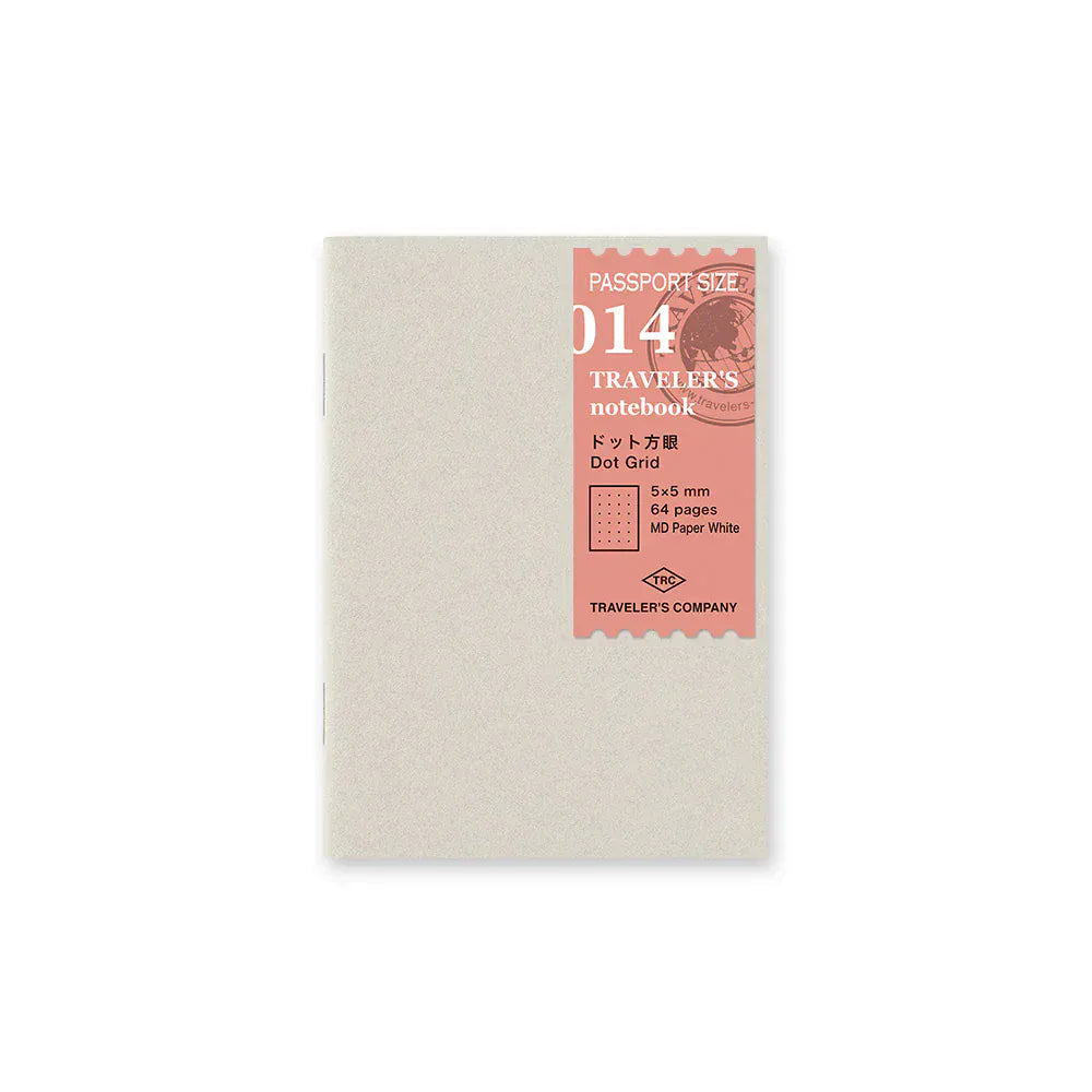 Traveler's Notebook - 014 Dot Grid (Passport Size) – Paper Luxe