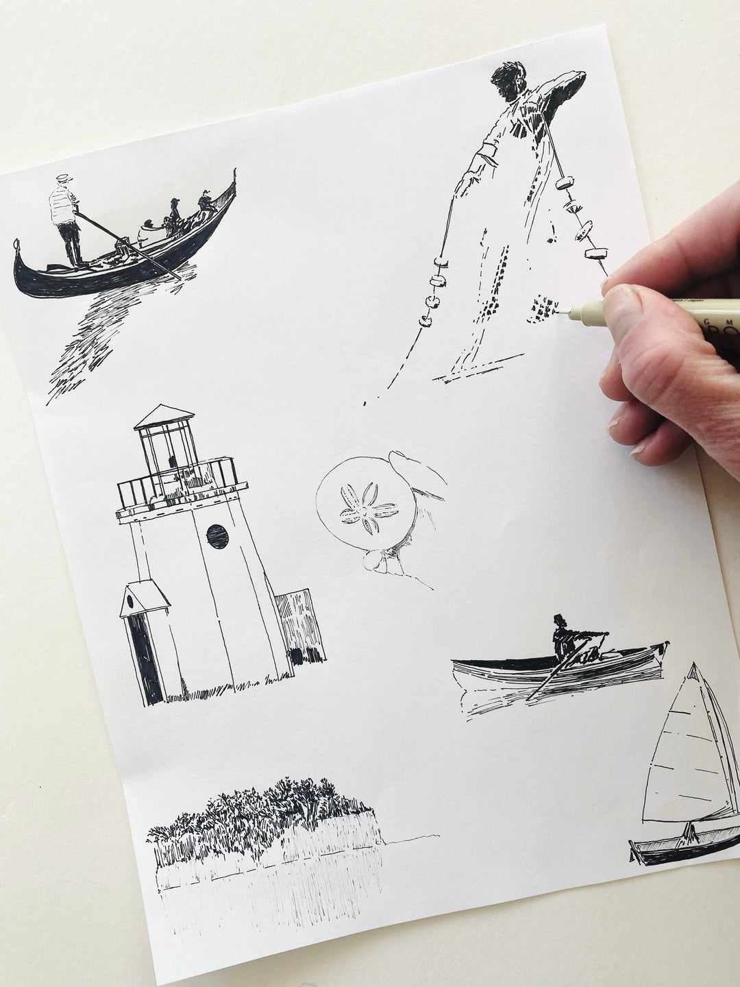 Gig Harbor "Charms" Map Art Print – Paper Luxe