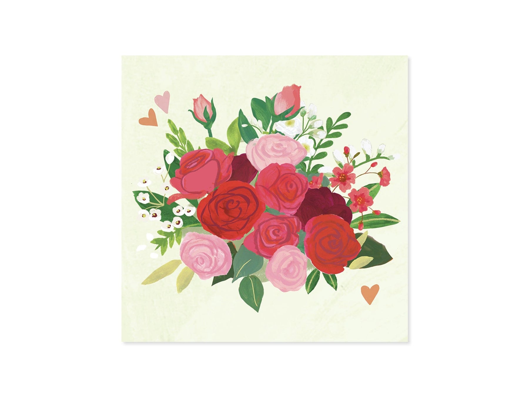 Bouquet for You Valentine Pop-Up Card – Paper Luxe