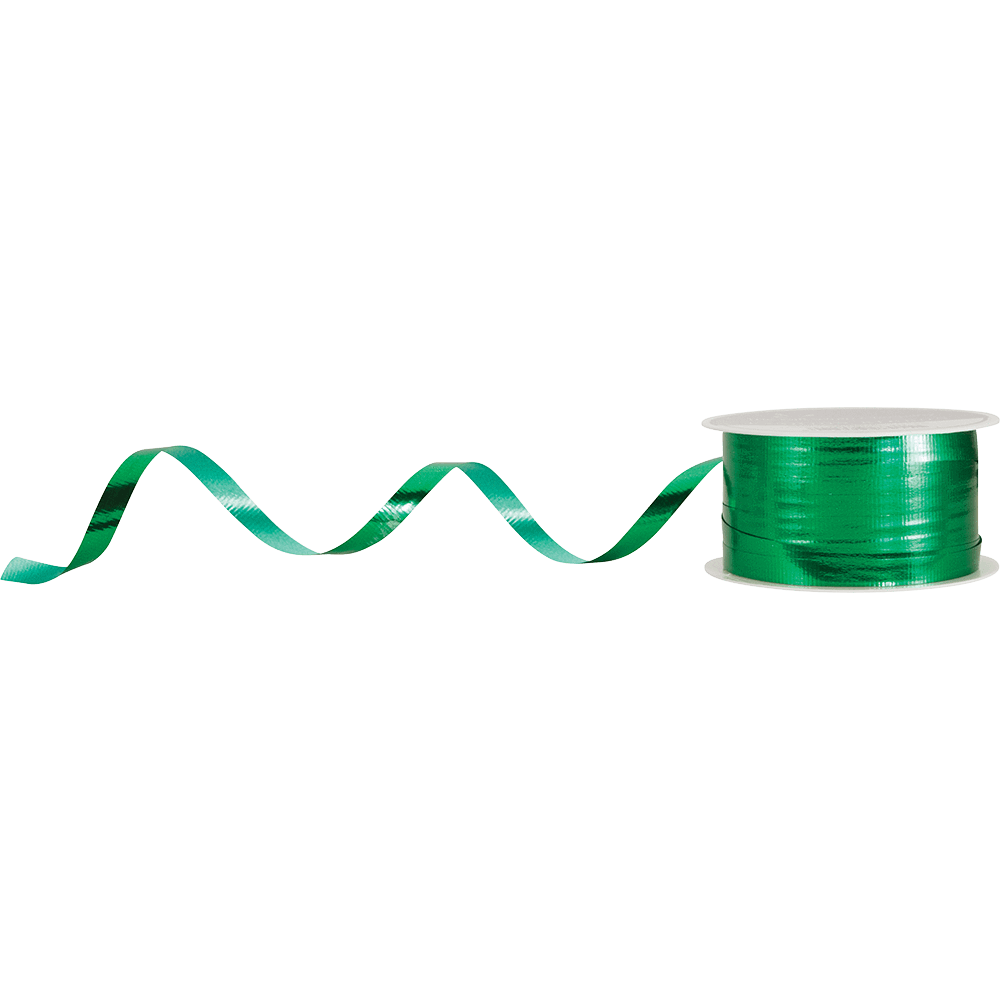 Green Metallic Curling Ribbon – Paper Luxe